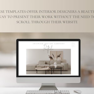 Interior Design Portfolio Template Interior Design Presentation Client ...