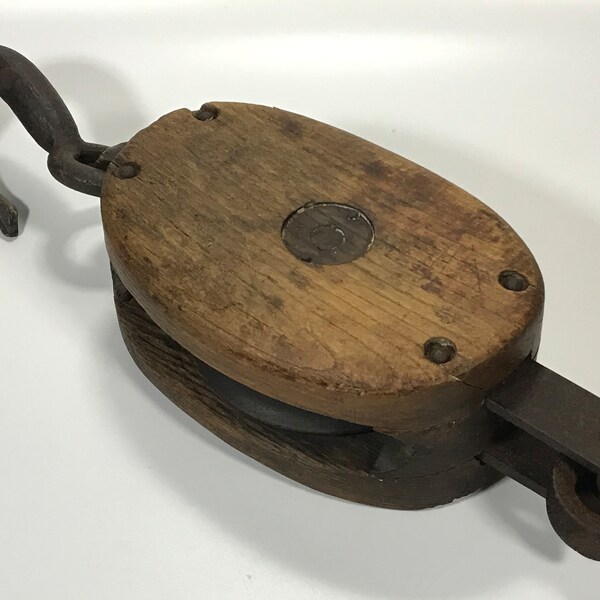 Repurposed Pulley - Etsy