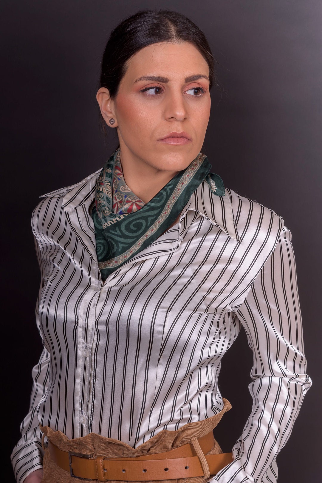 Silk Scarf Square, Scarf Women, Handpainted Scarf, Neck Scarf, Greek ...