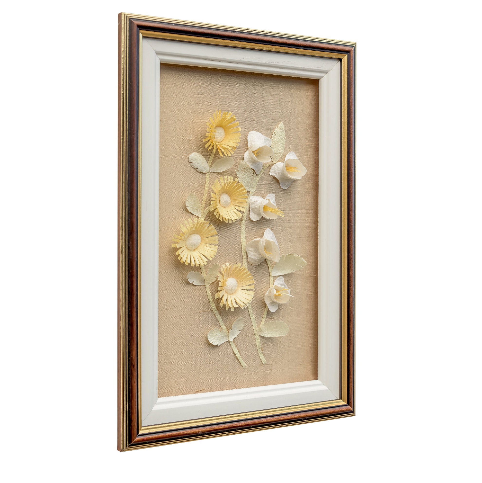 Wall Decor, Vintage Frame, Silk Cocoon Art, Wall Art, Home Decoration ...