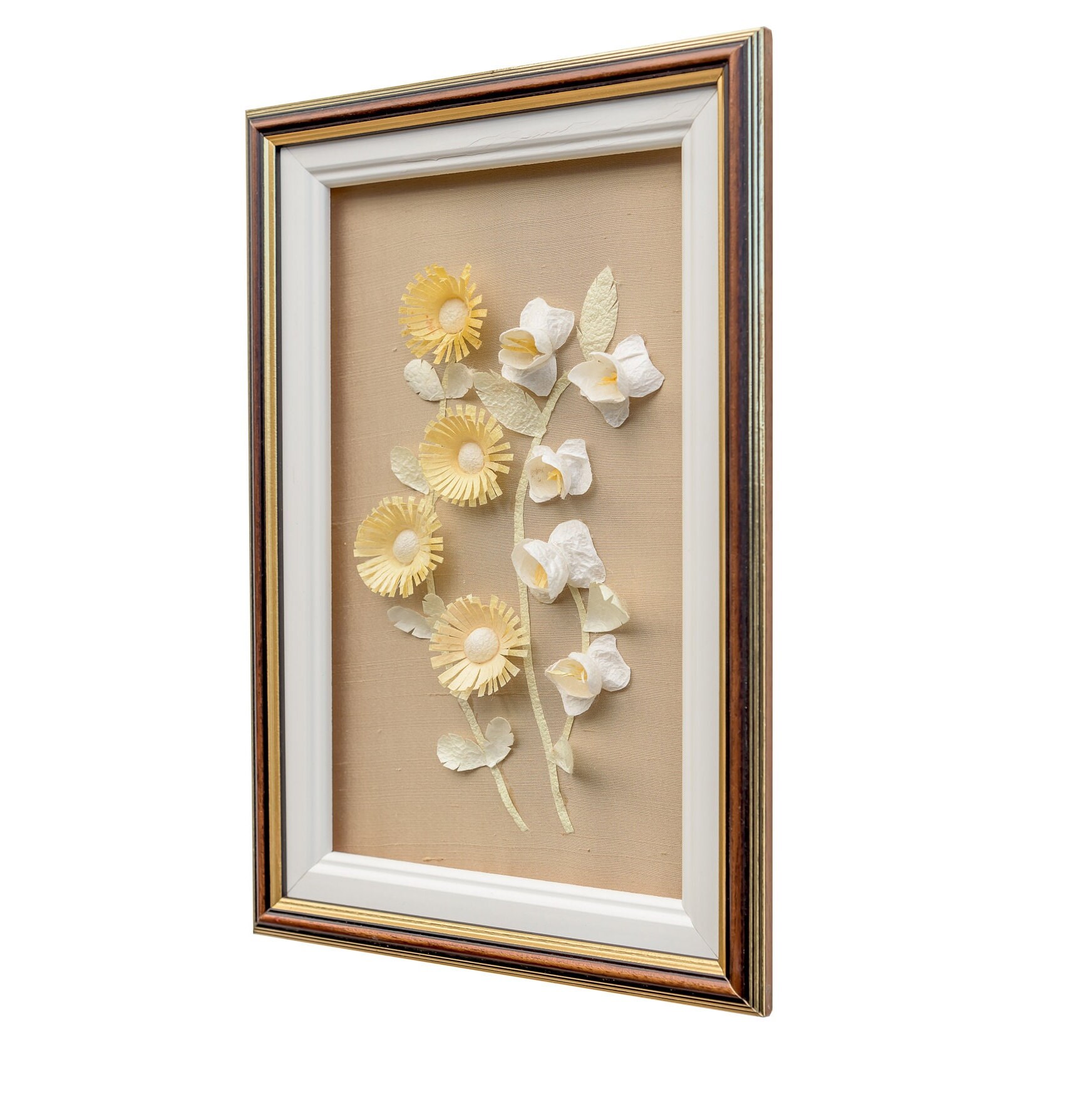 Wall Decor, Vintage Frame, Silk Cocoon Art, Wall Art, Home Decoration ...