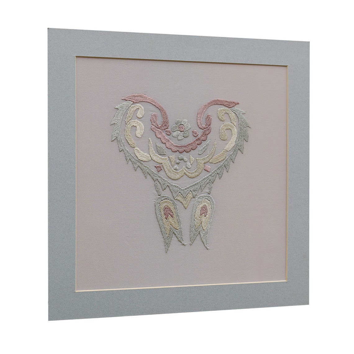 Frame Art Artwork Silk Framed Silk Art Vintage Silk Art - Etsy