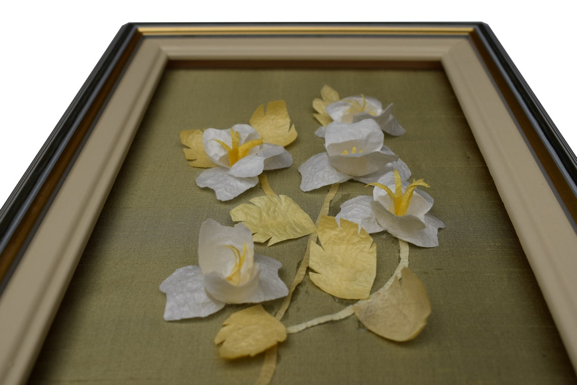 Framed Wall Art Framed Flower Art Wall Decor Home Decor | Etsy