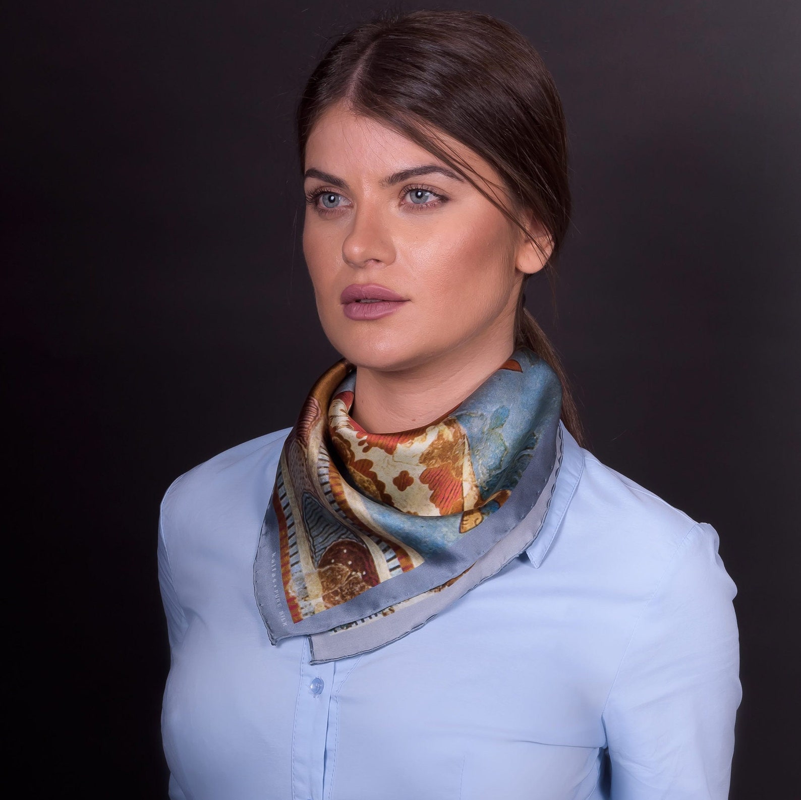 Ancient Greek Scarf, Handpainted Scarf, Silk Scarf, Square Scarf, Greek ...