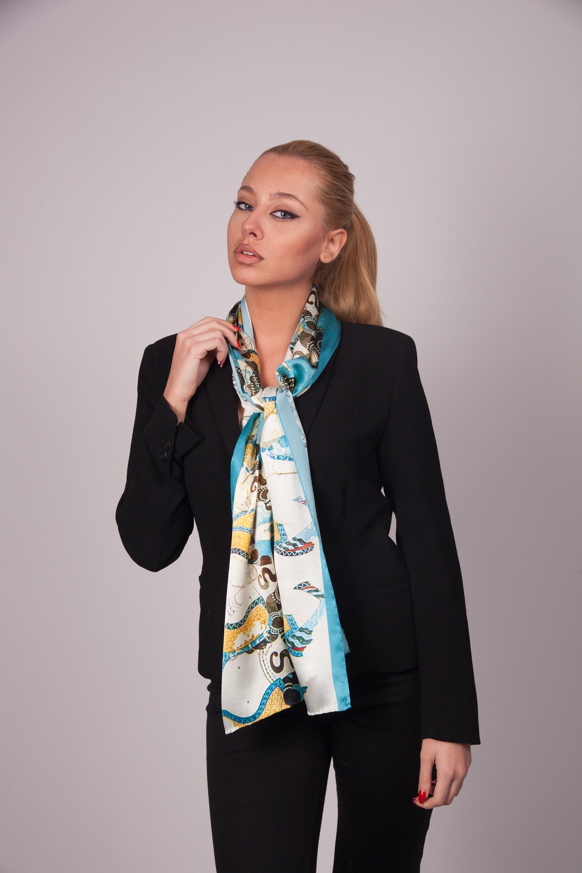 Summer Scarf, Silk Scarf Women, Handpainted Scarf, Wrap Scarf, Women ...