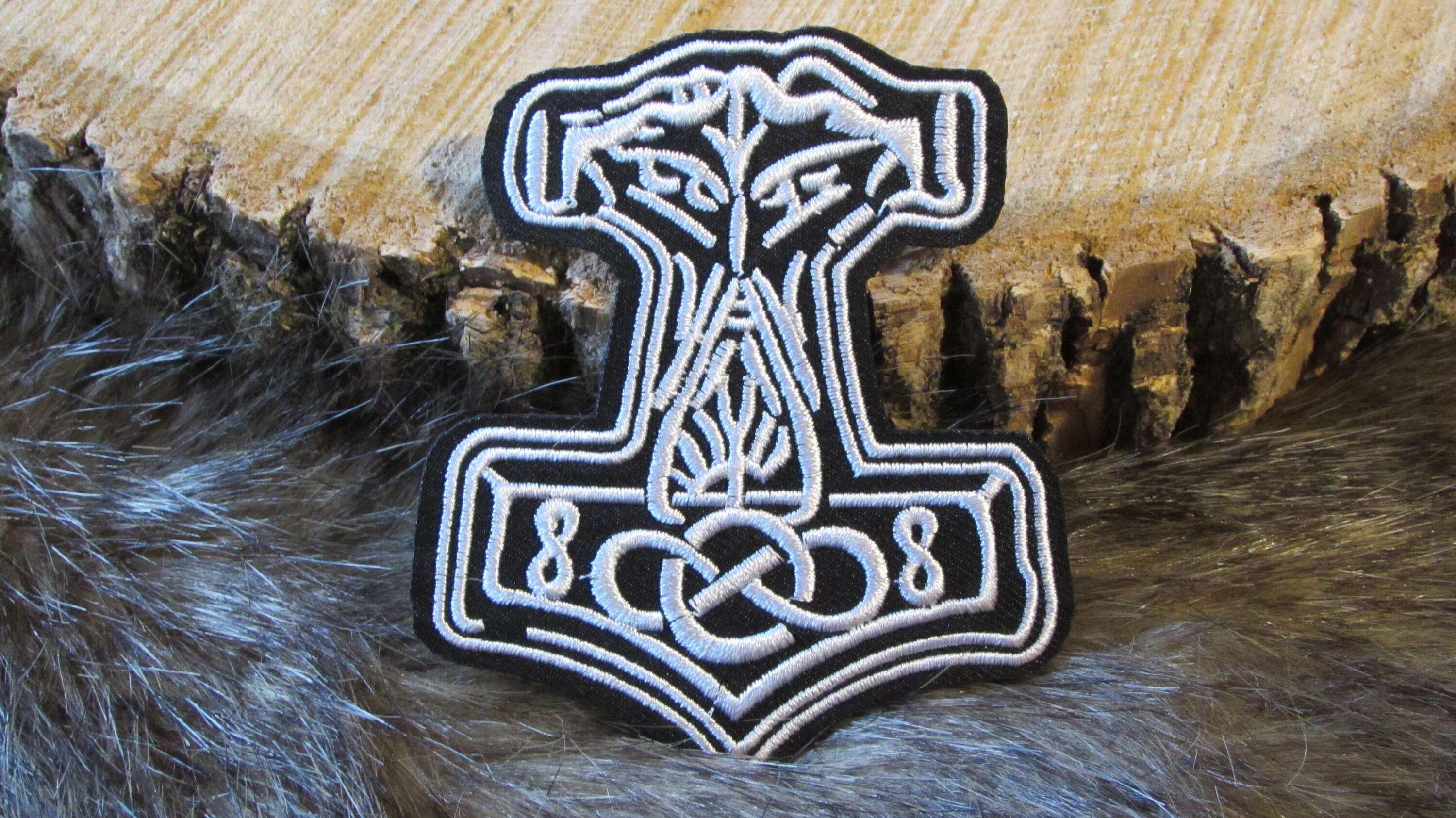 Thor's Hammer Mjolnir Patch, Nordic, Viking - Etsy
