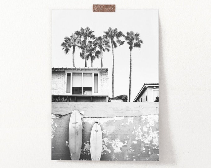 Surfer Print Surf Poster Surfers Paradise Surfing Poster - Etsy