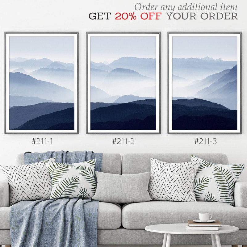 Mountains Poster - Etsy