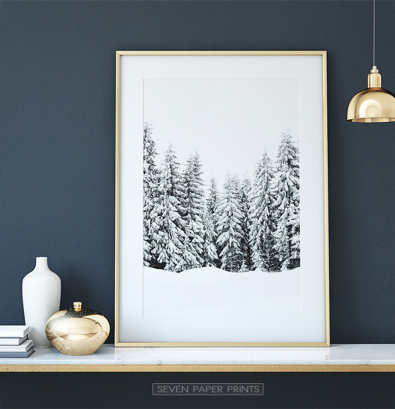 Winter Wonderland Printable Set of 3 Piece. Christmas Gallery | Etsy