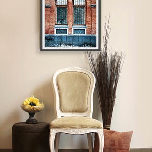 Architectural Print, Architectural Poster, Old Window, Grunge House ...