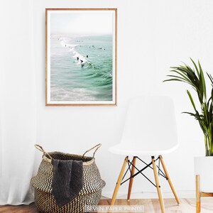 Surfer Print, Surf Poster, Surfers Paradise, Surfing Poster, Ocean ...