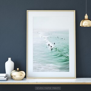 Surfer Print, Surf Poster, Surfers Paradise, Surfing Poster, Ocean ...