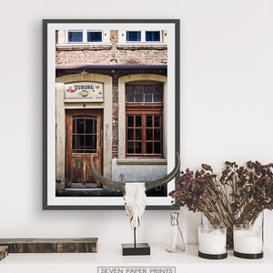 Architecture Prints, Door Print, Set of 3, Retro Photography, Vintage ...