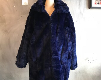 Vintage fur coat | Etsy