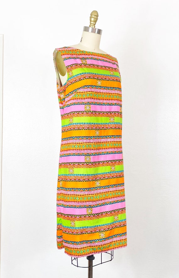 1960s Day Dress - 1960s Mod Dress - 1960s Shift Dresz… - Gem