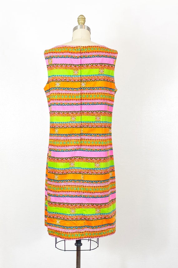 1960s Day Dress - 1960s Mod Dress - 1960s Shift Dresz… - Gem