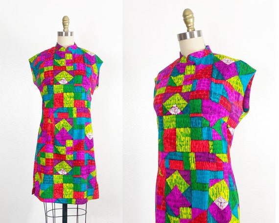 1960s Day Dress 1960s Shift Dress 1960s Party Dress Size - Etsy