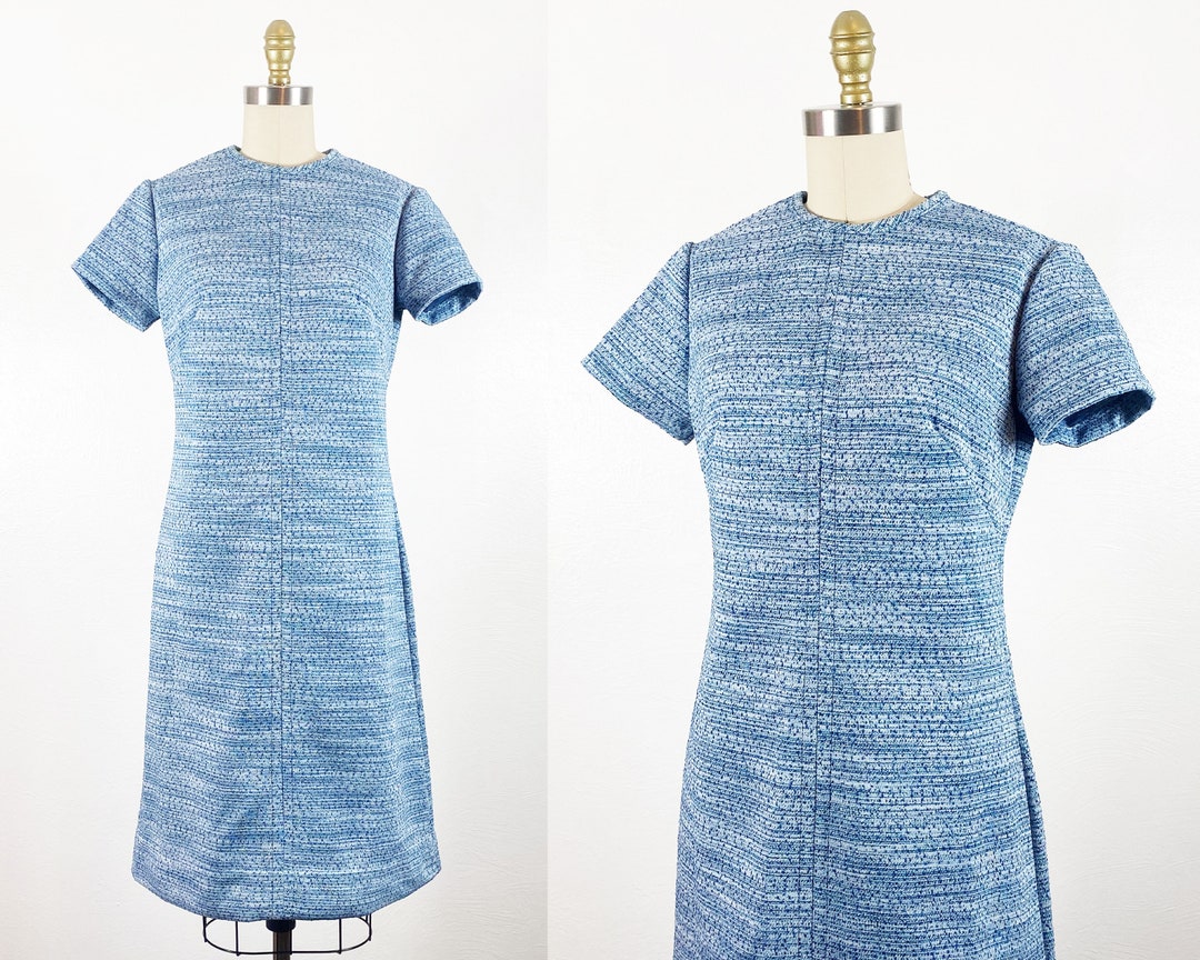 1960s Shift Dress - 1960s Day Dress - 1960s Dress - Size Large - Etsy