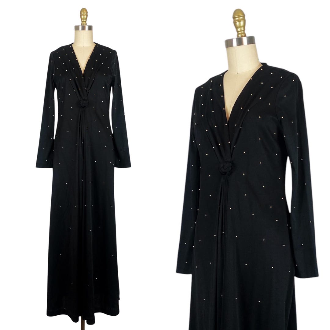 1970s Gown - Disco Dress - Studio 54 Dress - Size Large - Etsy