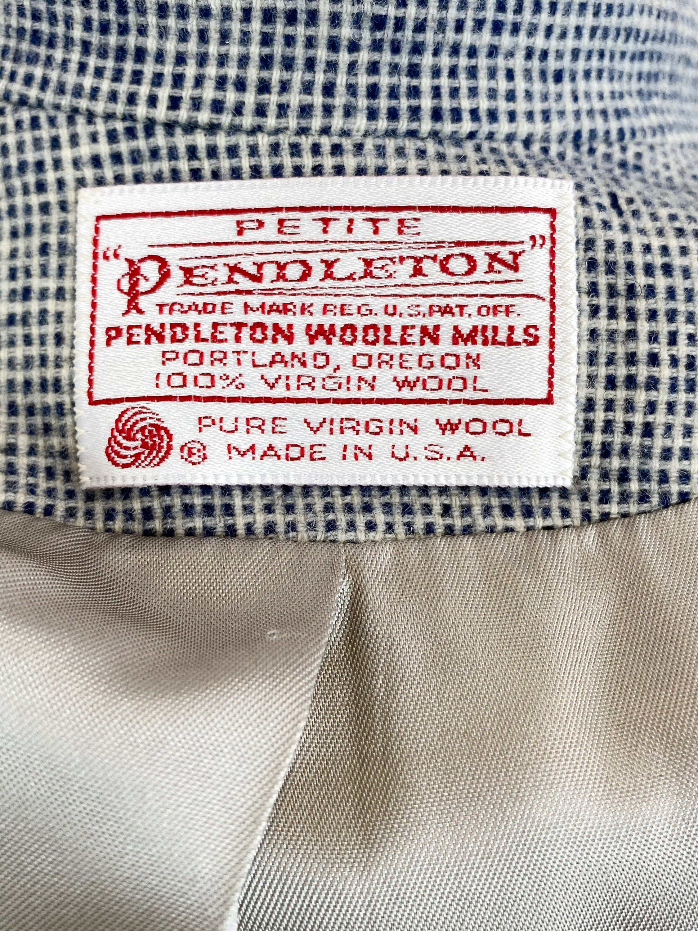 1980s Pendleton Suit Woman's Wool Suit Vintage - Etsy