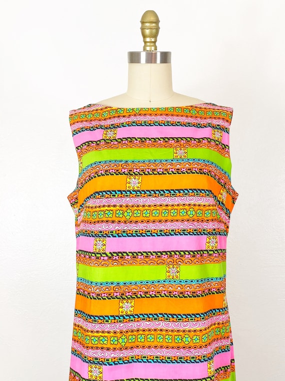 1960s Day Dress - 1960s Mod Dress - 1960s Shift Dresz… - Gem