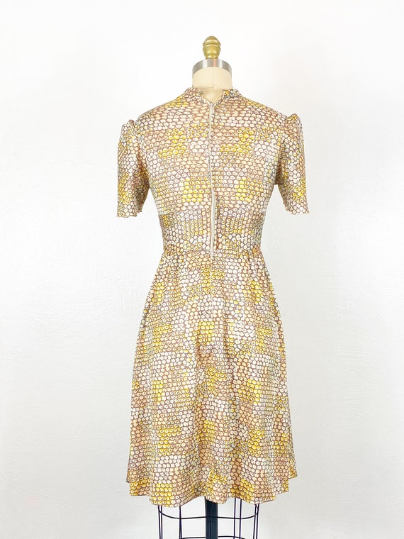 1960s Floral Dress - 1960s Mod Dress - 1960s Day Dres… - Gem