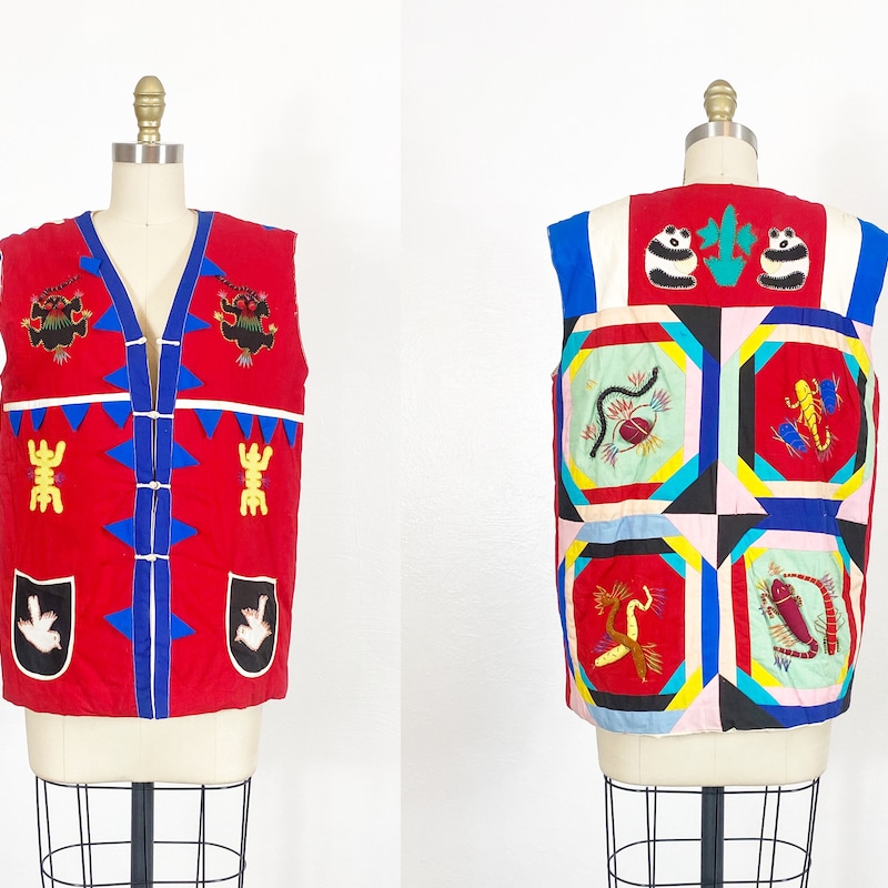 Chinese Vest - Etsy