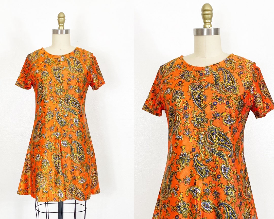 1960s Dress - 1960s Day Dress - 1960s Mod Dress - 1960s Shift Dress ...