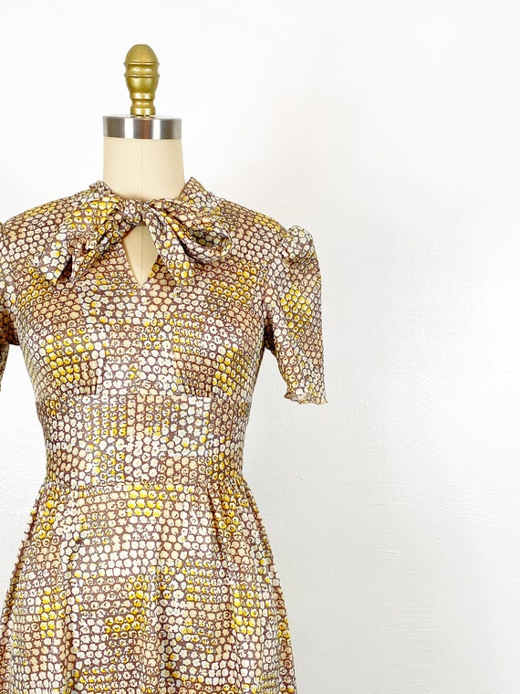 1960s Floral Dress - 1960s Mod Dress - 1960s Day Dres… - Gem