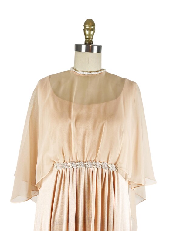 1970s Gown - 1970s Formal Dress - 1970s Evening Dress… - Gem