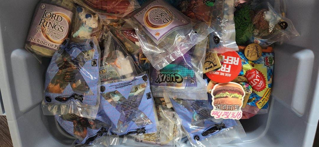 Vintage 1990s Mcdonalds & Burger King Toys Unopened and Opened - Etsy