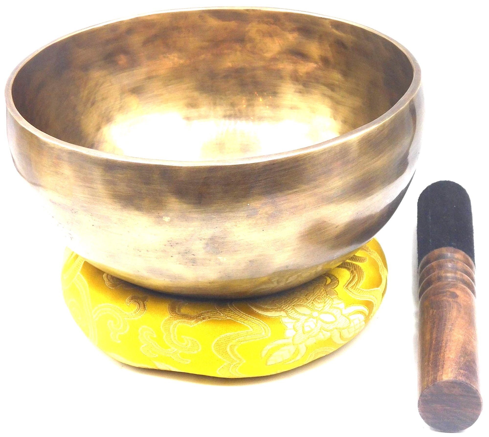 Authentic Hand Beaten Tibetan Singing Bowl For Meditation Etsy