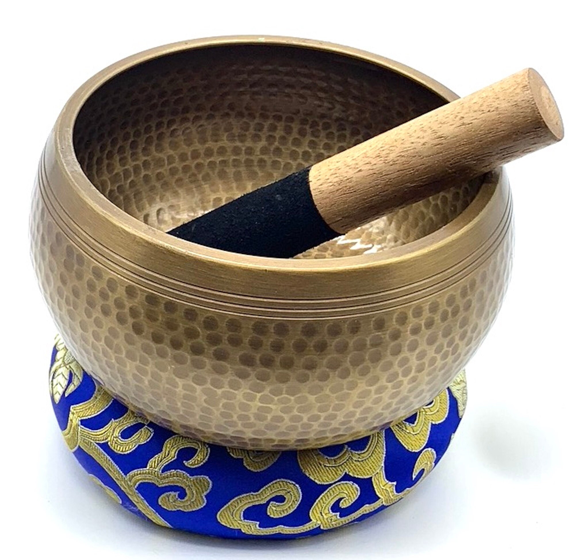 Authentic Hand Beaten Tibetan Singing Bowl for Meditation Peace & Love ...