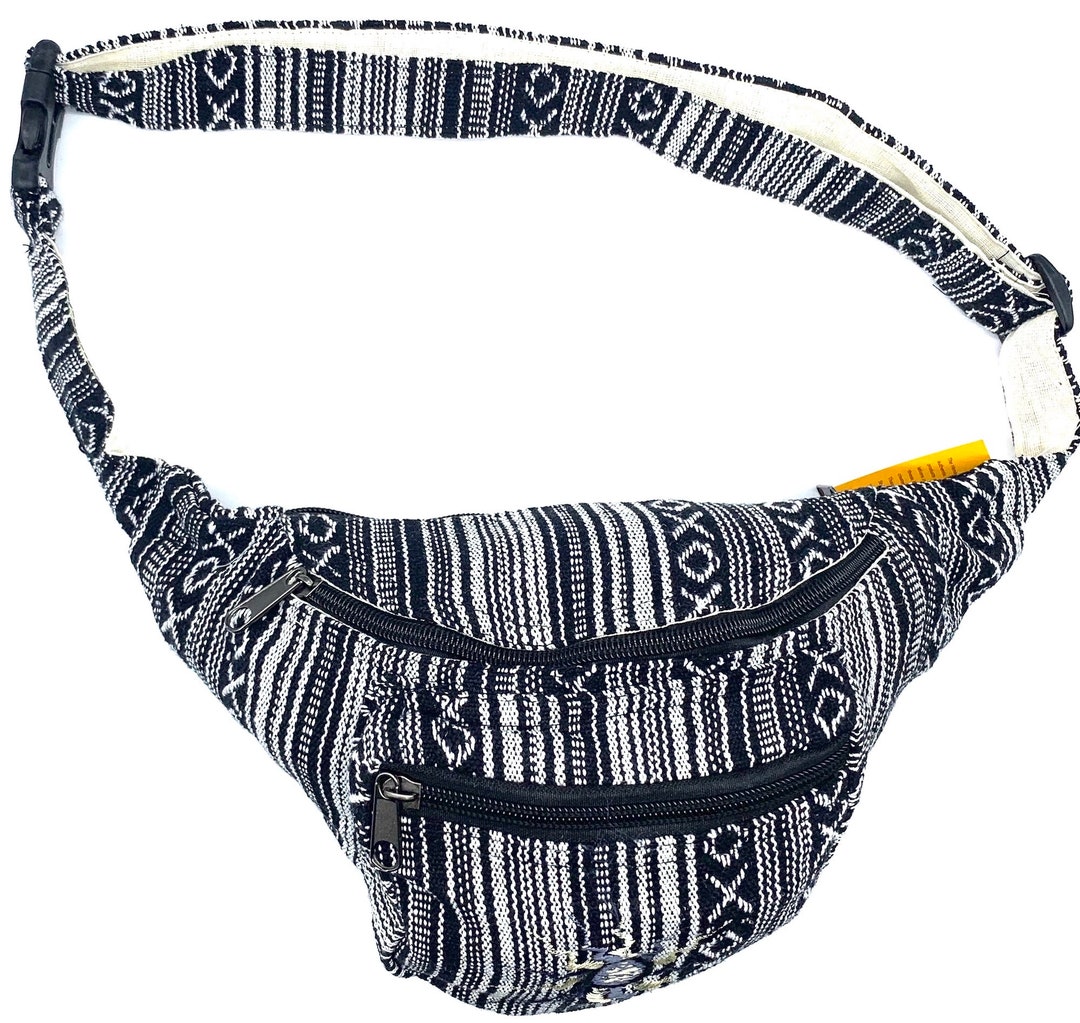 Handmade Cotton Fanny Pack Fair Trade Hippie Festival Bag - Etsy