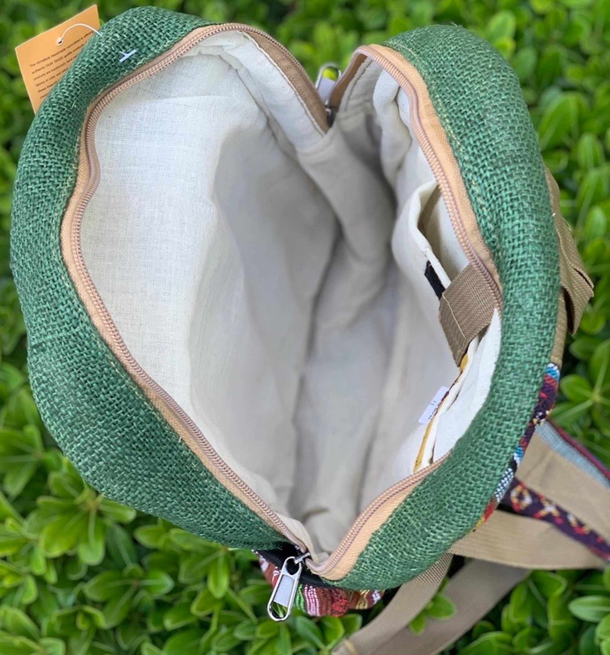 Unique Design Himalaya Hemp Backpack Small Backpack Hippie | Etsy