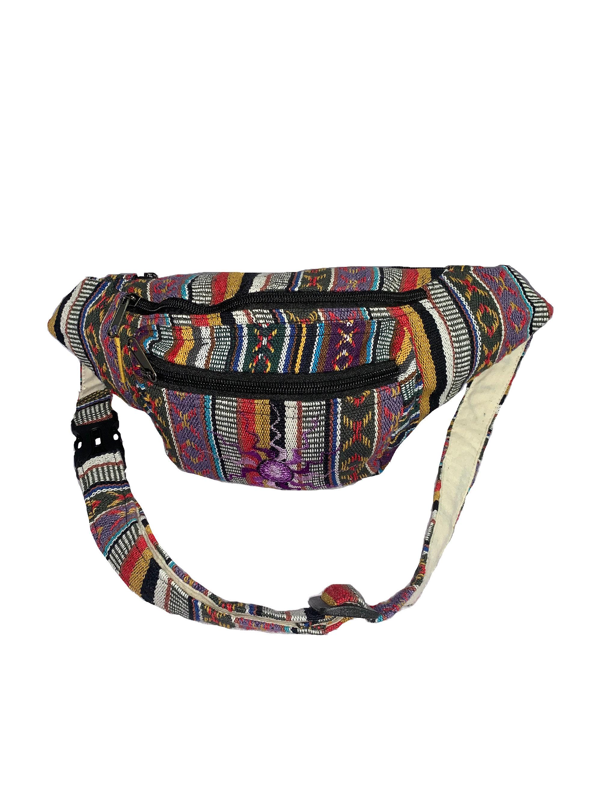 Embroidered Sun Cotton Fanny Pack Handmade Hippie Festival Bag - Etsy