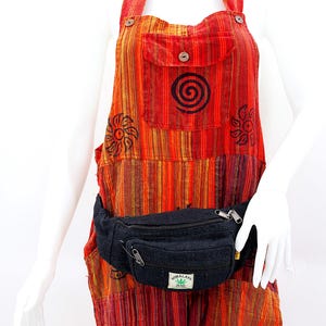 Unique Designed 100% Hemp Solid Color Fanny Pack, Authentic Hemp ...