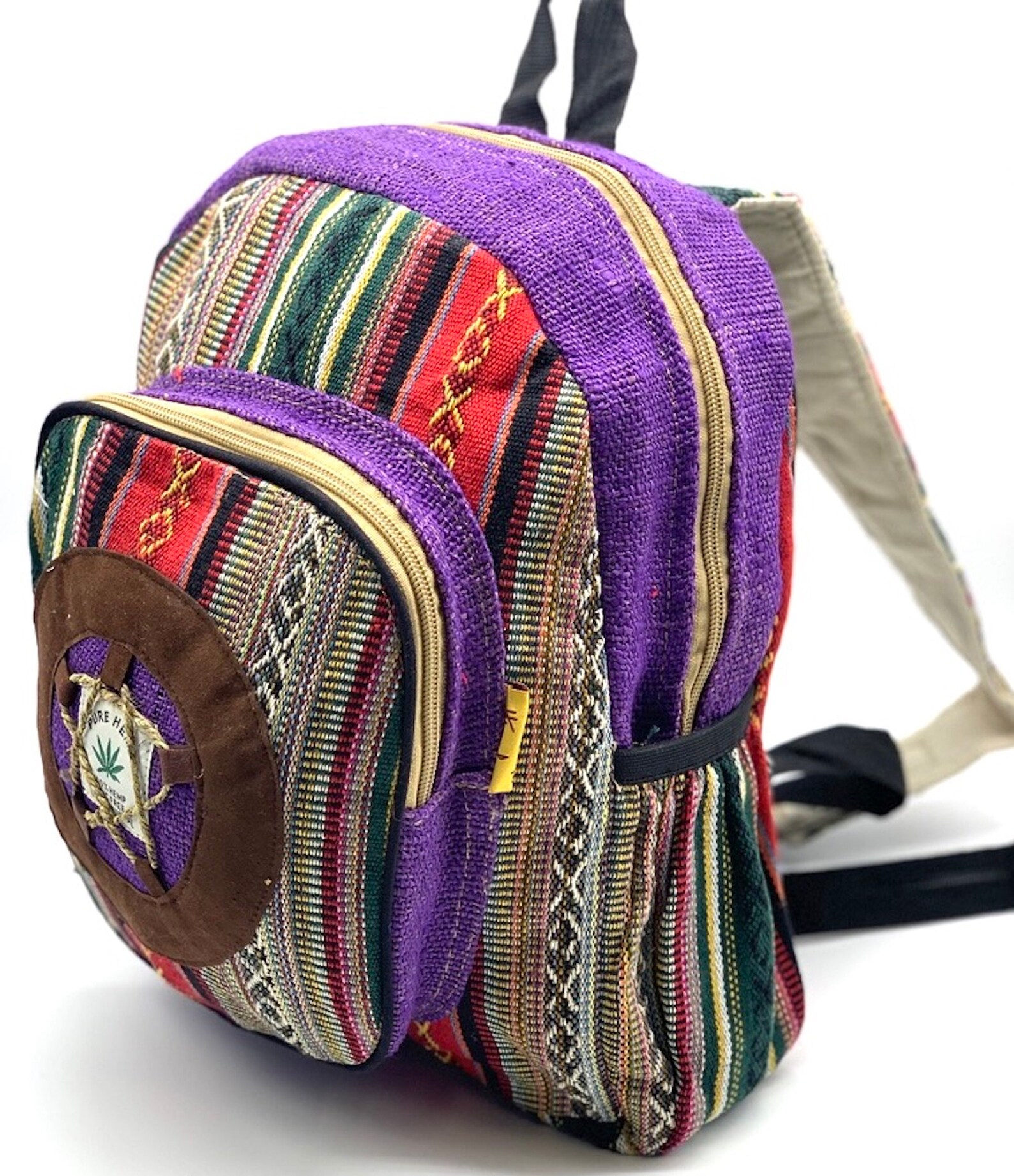 Unique design Himalaya Hemp Backpack Small Backpack Hippie - Etsy 日本