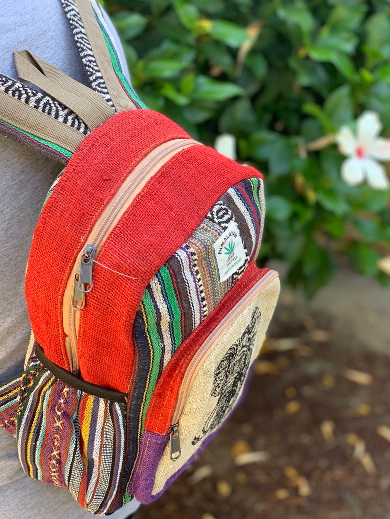 Mochila única Himalaya mochila pequeña mochila hippie mochila - Etsy España