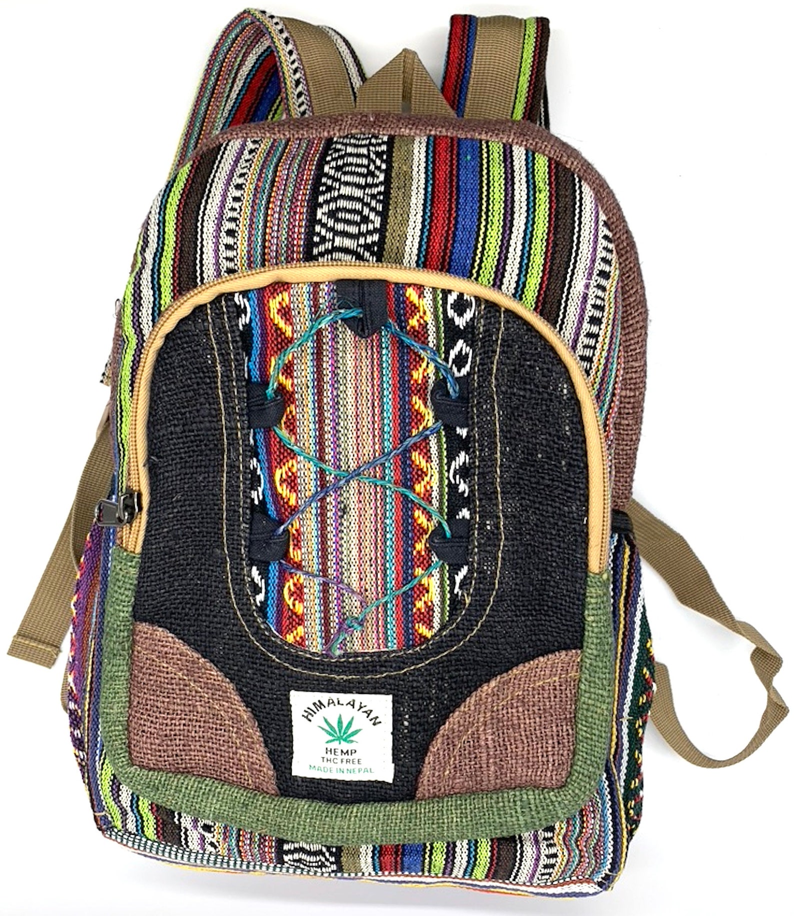 Himalaya 100% Hemp Backpack Small Backpack Hippie Backpack - Etsy