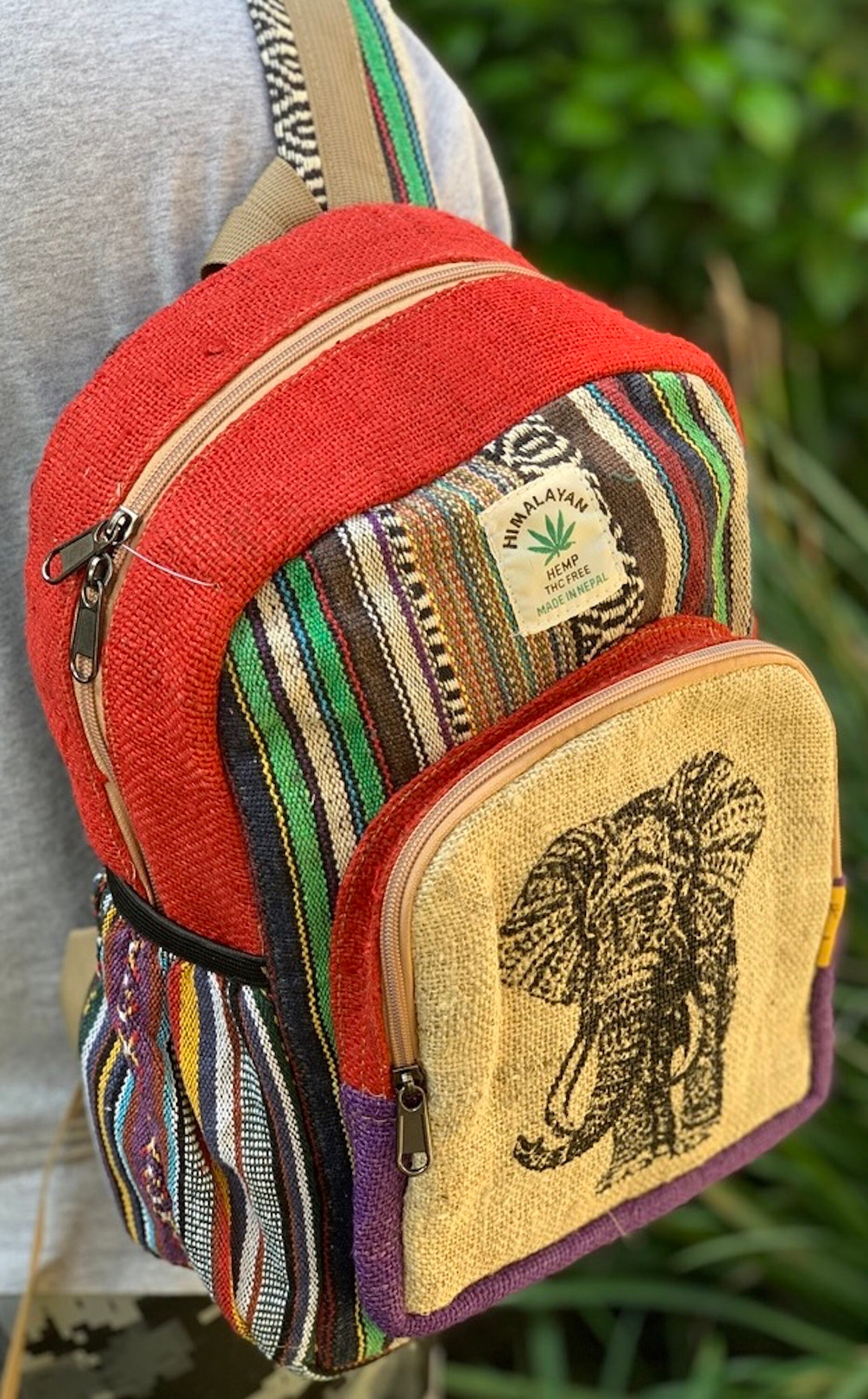 Mochila única Himalaya mochila pequeña mochila hippie mochila | Etsy