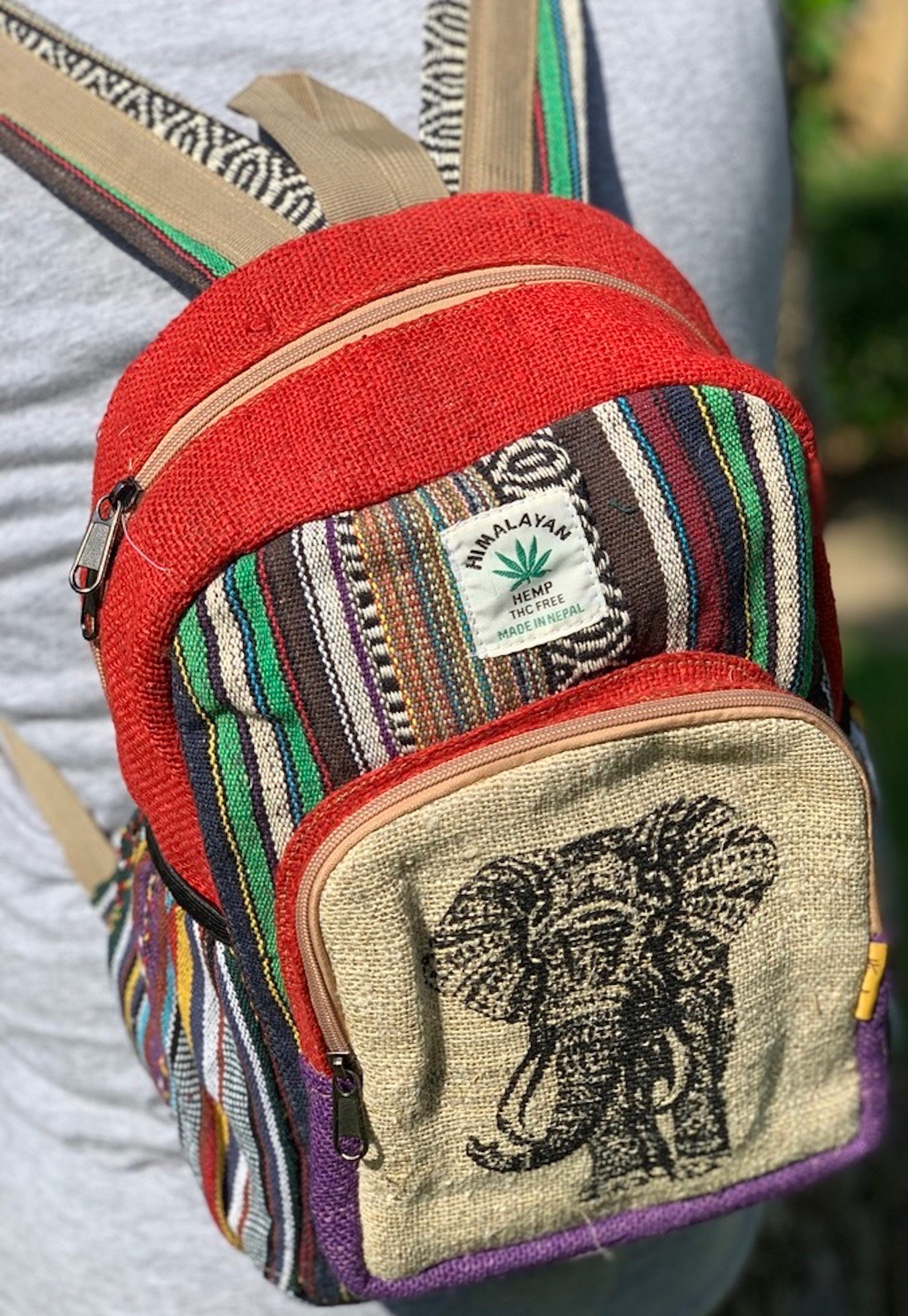 Mochila única Himalaya mochila pequeña mochila hippie mochila | Etsy