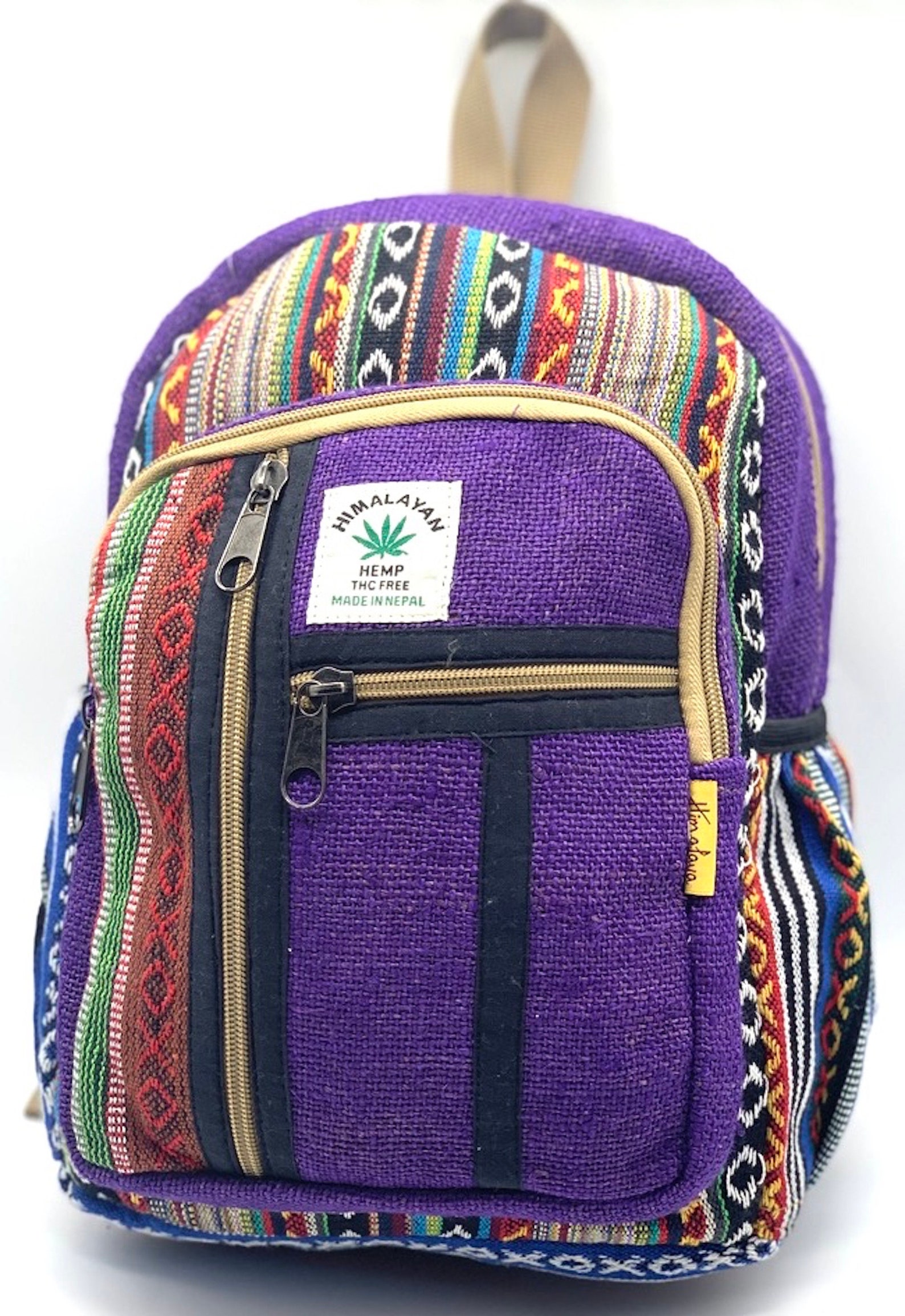 Unique Design Himalaya Hemp Backpack Small Backpack Hippie - Etsy