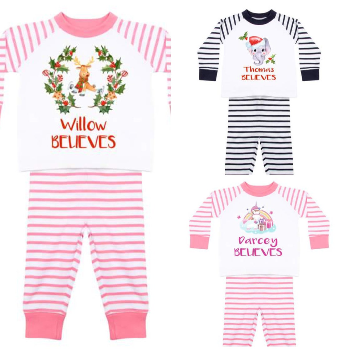 Christmas Pyjamas Personalised Christmas Pyjamas Christmas - Etsy