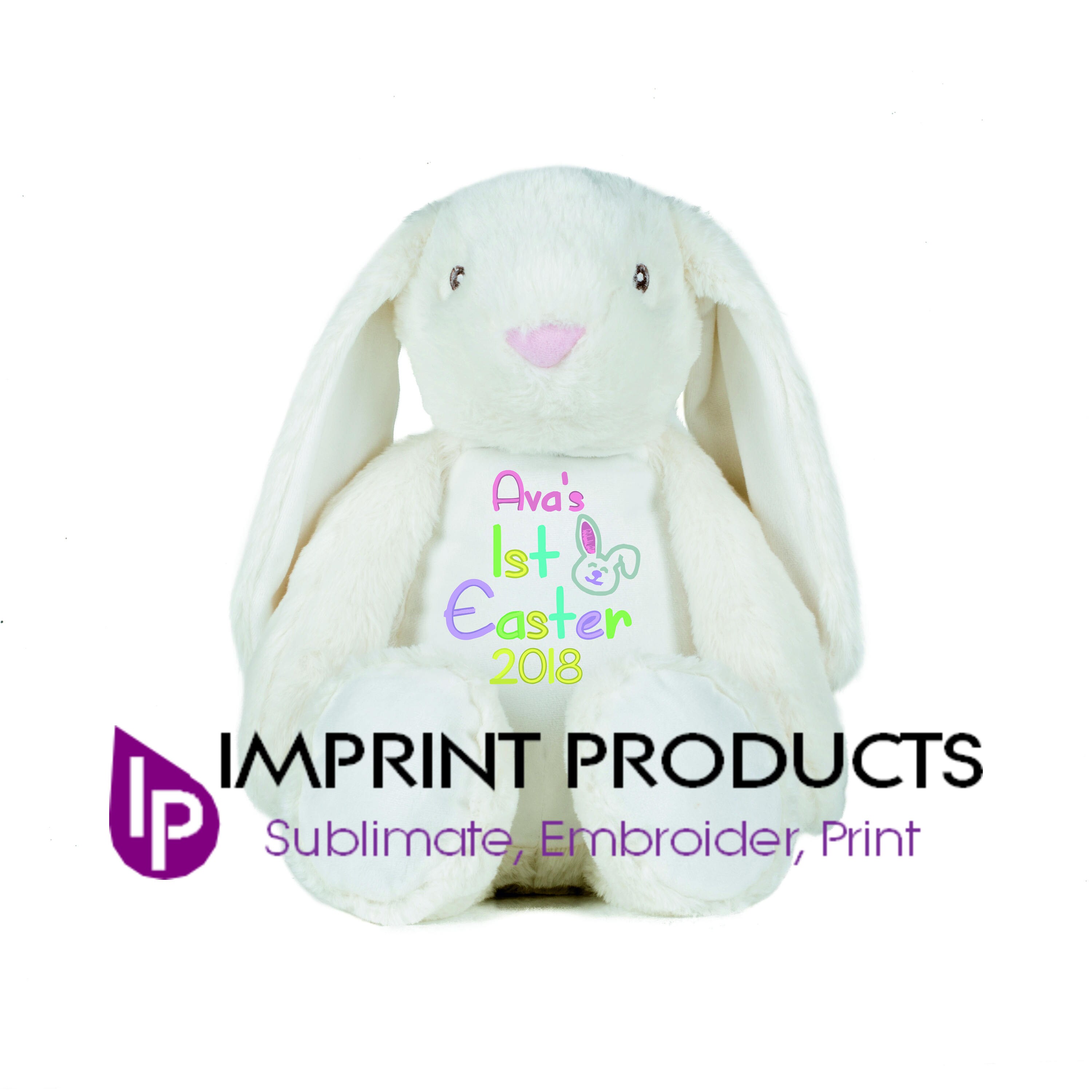 Personalised First Easter Bunny Soft Toy Easter Gift Teddy - Etsy