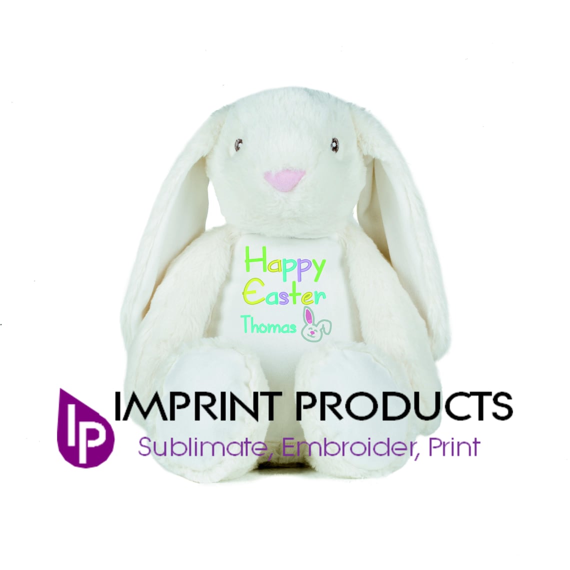 Easter Bunny Gift Personalised Bunny Soft Toy Easter Gift - Etsy