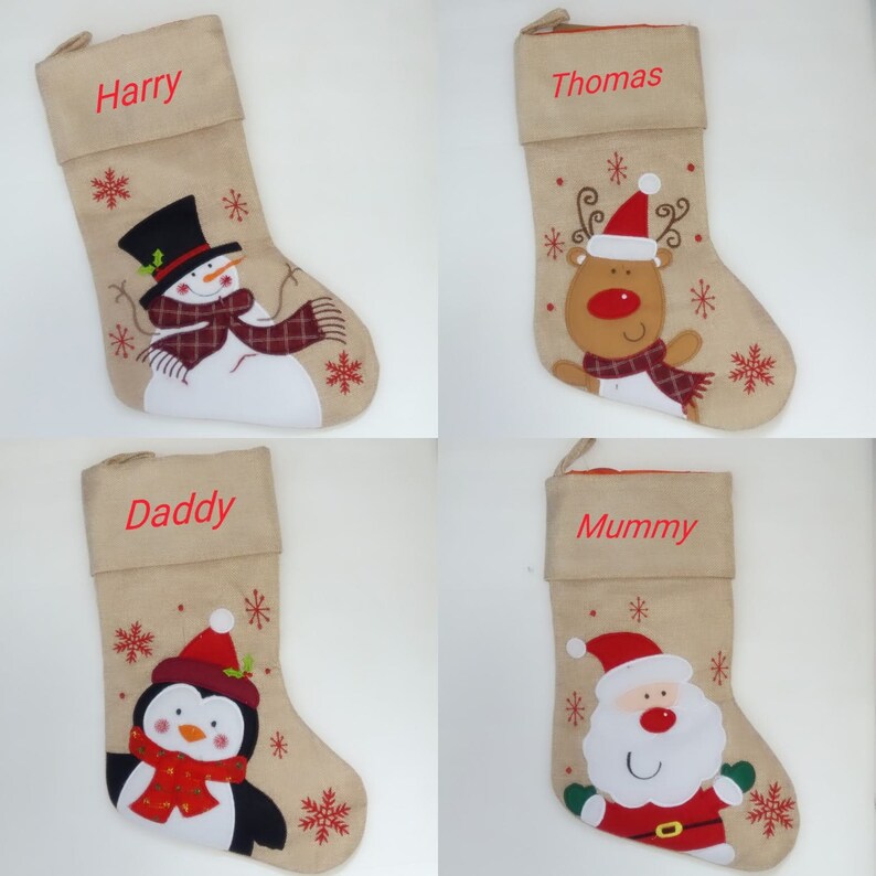 Personalised Christmas Stockings Personalized Stocking - Etsy