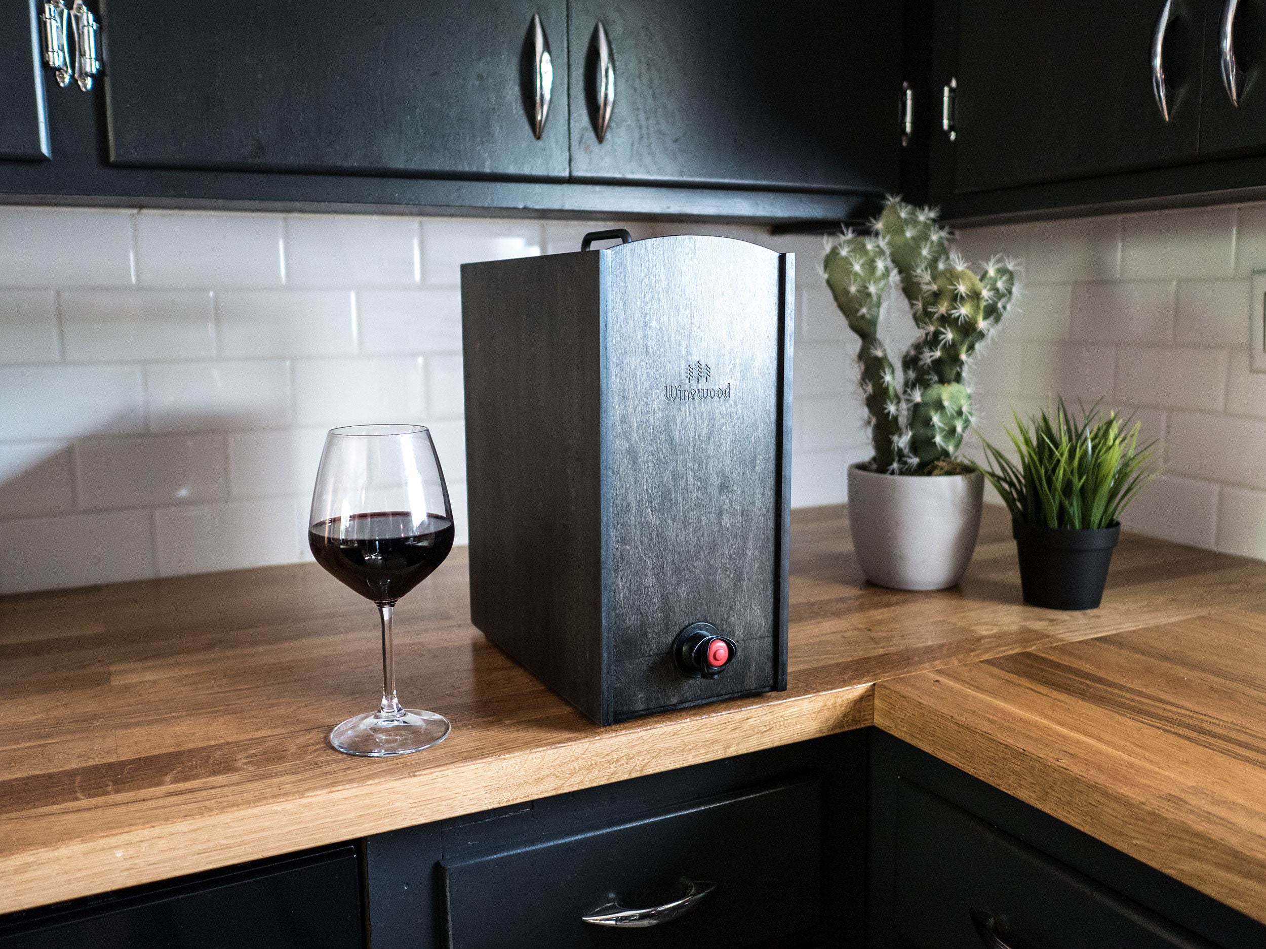 Wooden Case for Boxed Wine the 5L Black Winewood Case Fits - Etsy