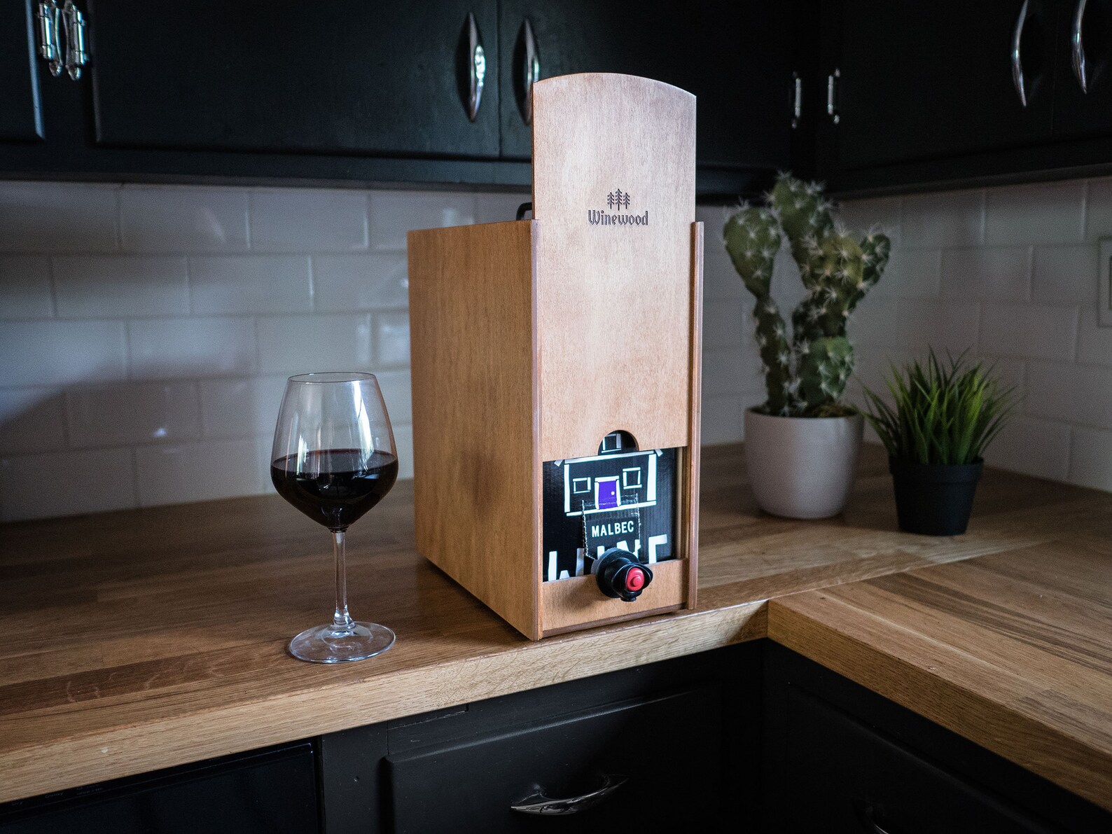 Wooden Case for Boxed Wine the 5L Hazelnut Winewood Case | Etsy