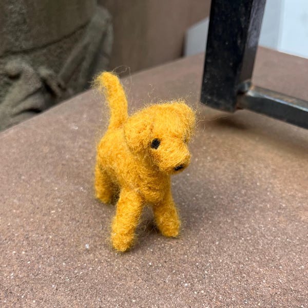 Felt Golden Retriever - Etsy